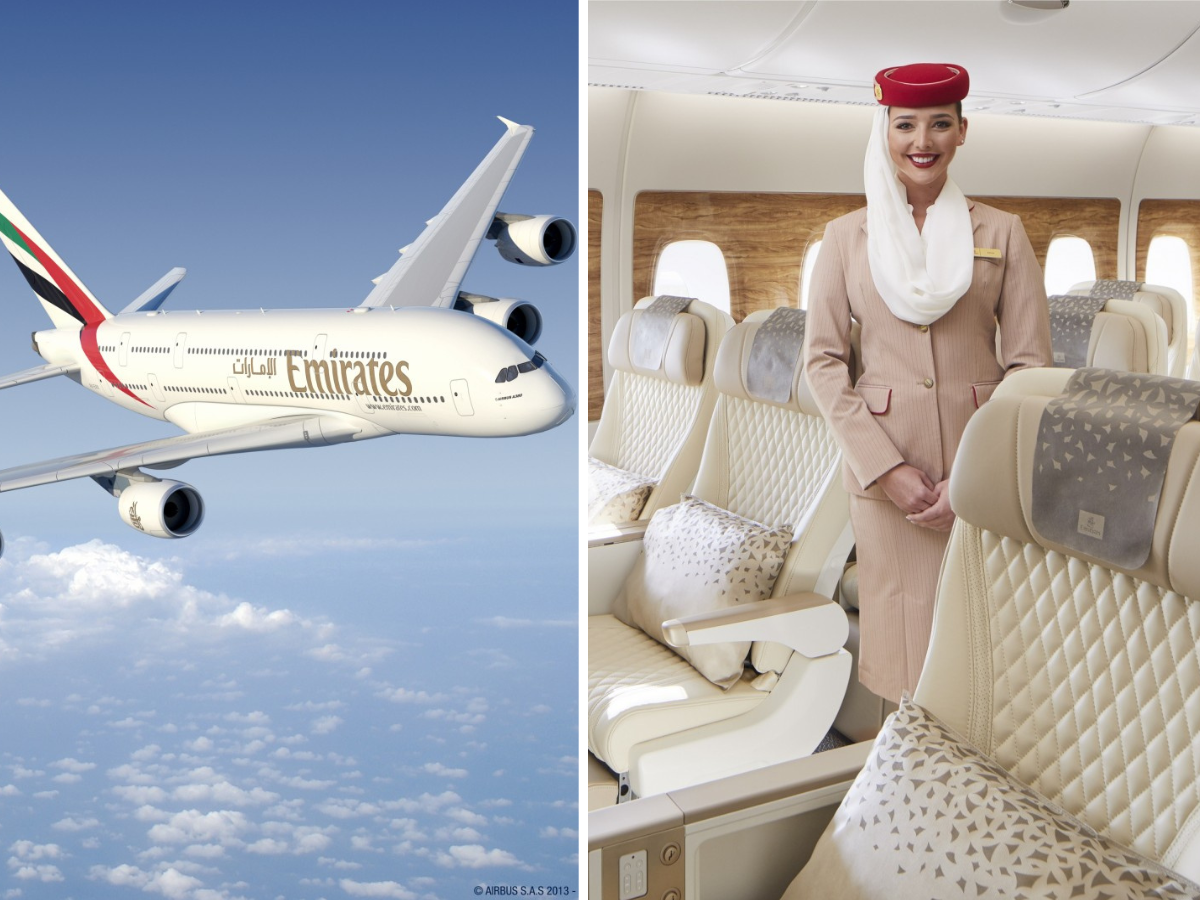 Emirates Airlines Interior
